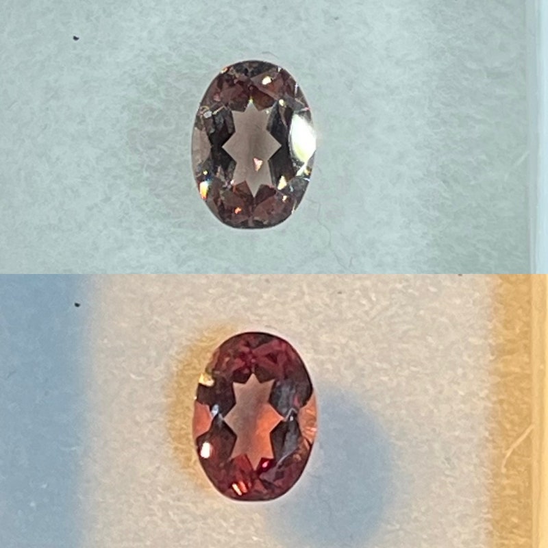 Color Change Garnet - Etsy