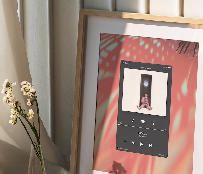 Personalized Song Poster, Song Title Poster Print Download, Favorite ...