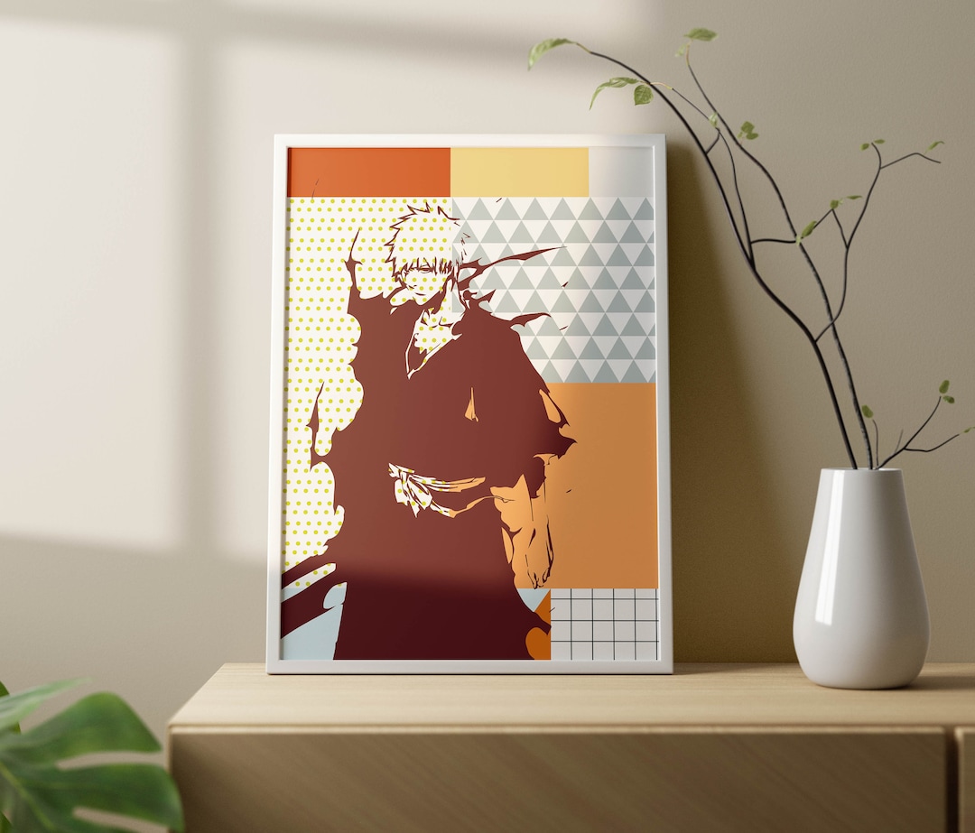 Anime Print Art Poster Japanese Anime Manga Characters, Anime Manga ...