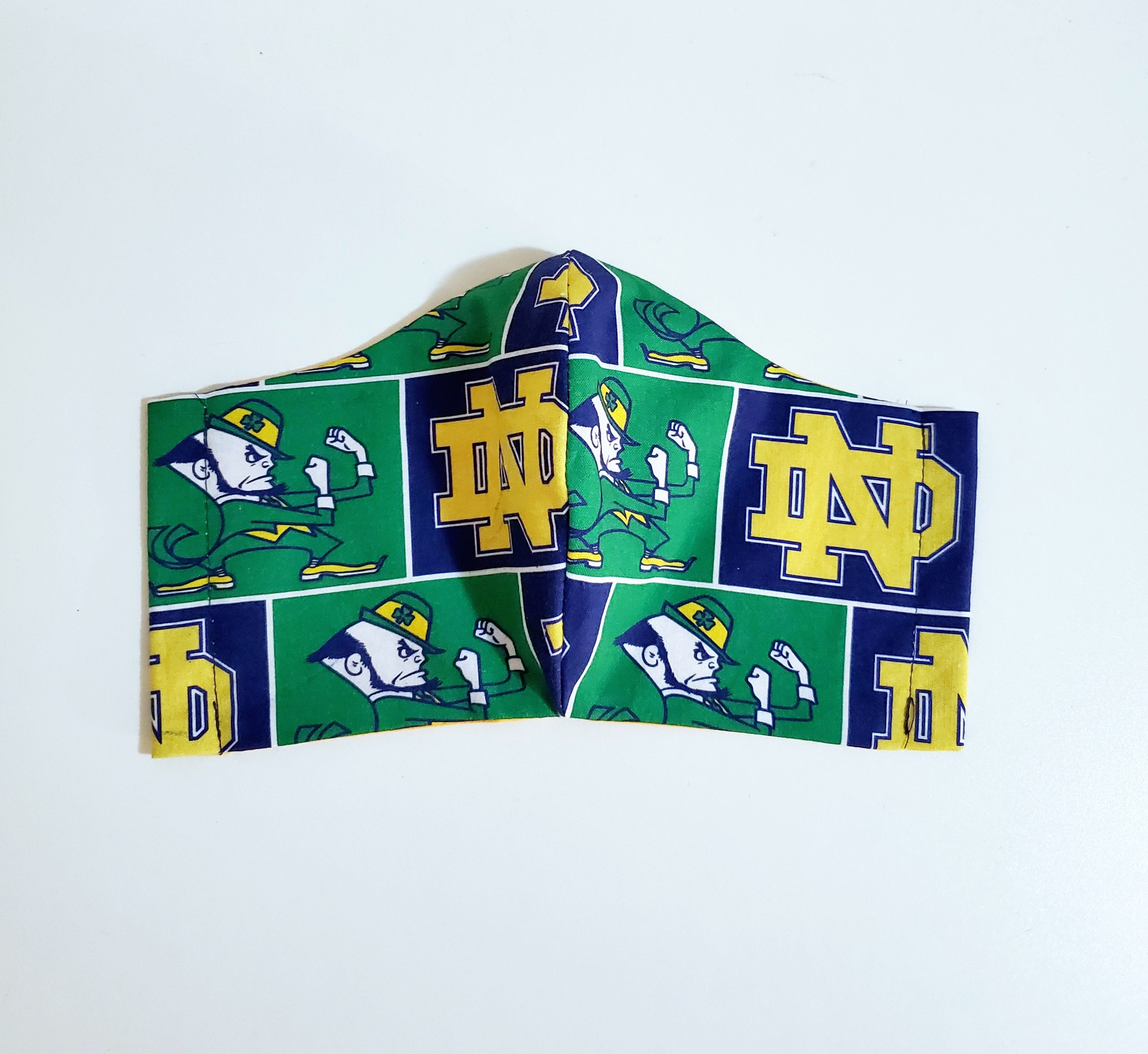 Notre Dame College Football Fabric Face Mask, Filter Pocket, Toddler ...