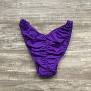 Custom Men's Bodybuilding Posing Trunks - Matte Purple - Competition ...