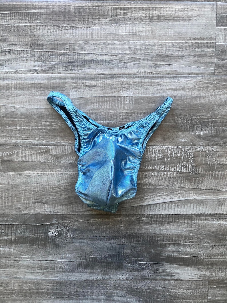 Custom Men's Bodybuilding Competition Trunks - Ice Blue - Etsy