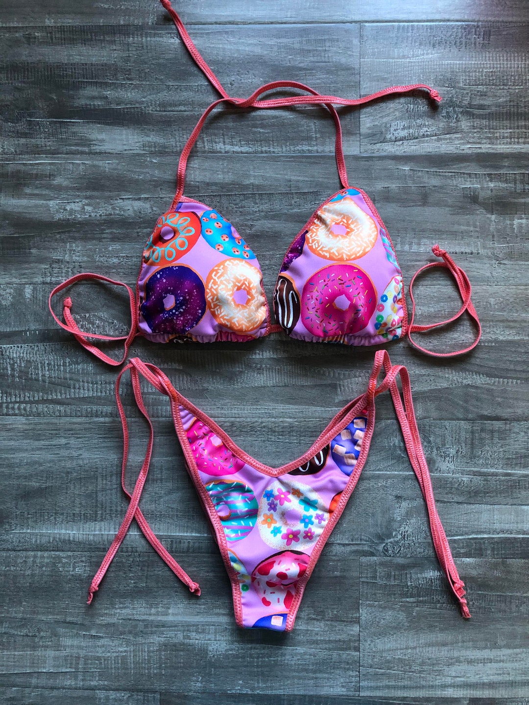 Practice Posing Suit Pink Donuts NPC IFBB OCB - Etsy