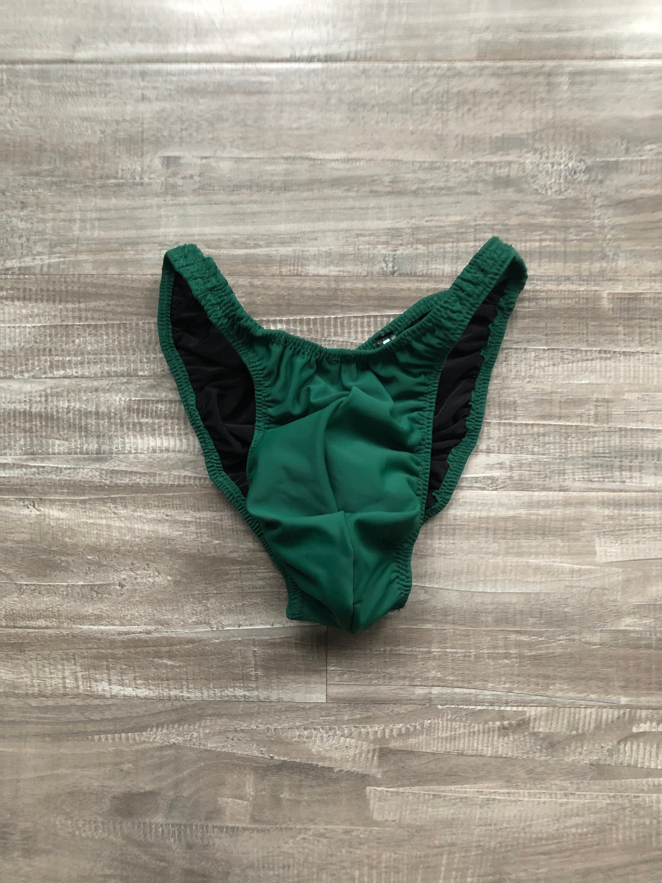 Custom Men's Bodybuilding Competition Trunks - Matte Forest Green - Etsy