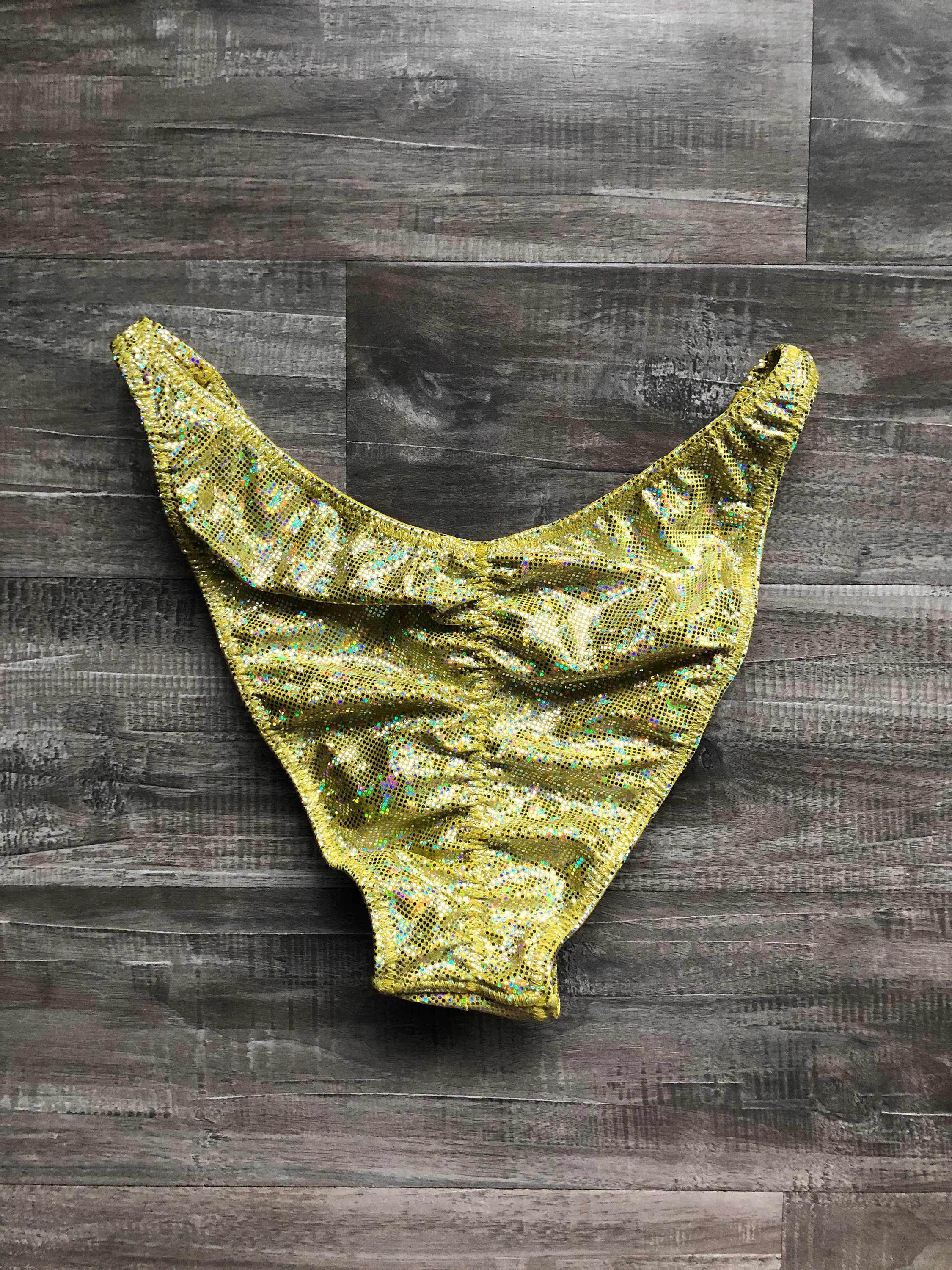 Custom Men's Bodybuilding Posing Trunks Yellow NPC - Etsy UK