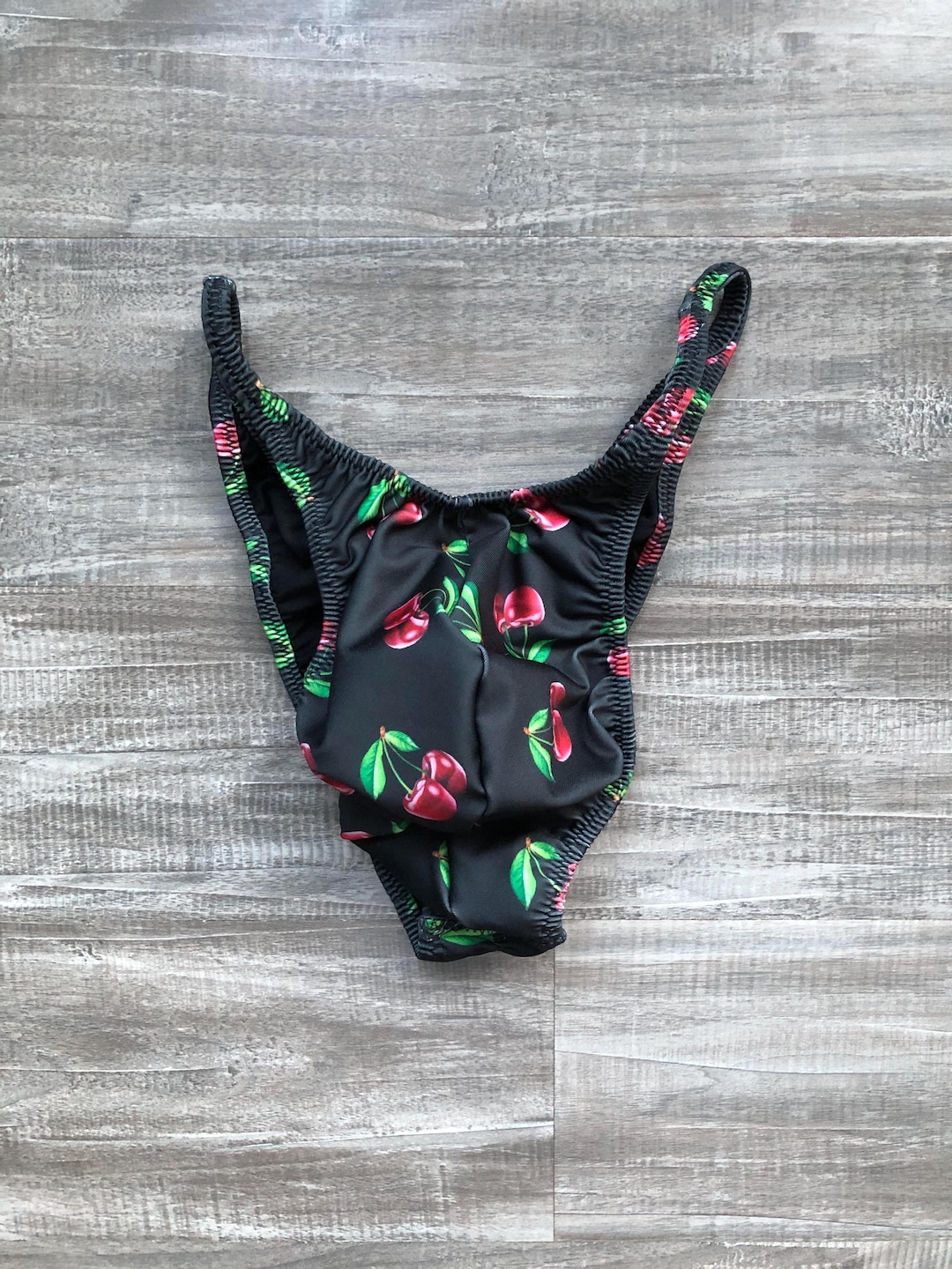 Custom Men's Bodybuilding Posing Trunks - Cherries - Competition Trunks ...