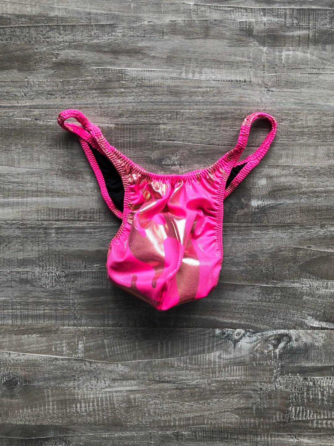 Custom Men's Bodybuilding Posing Trunks - Pink Camo - Competition ...
