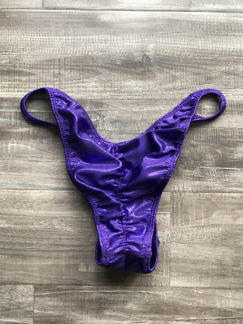 Custom Men's Bodybuilding Posing Trunks - Plum Purple - Competition ...