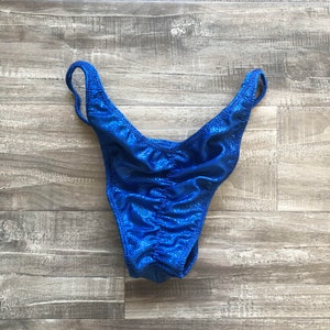 Custom Men's Bodybuilding Posing Trunks - Royal Blue - Competition ...