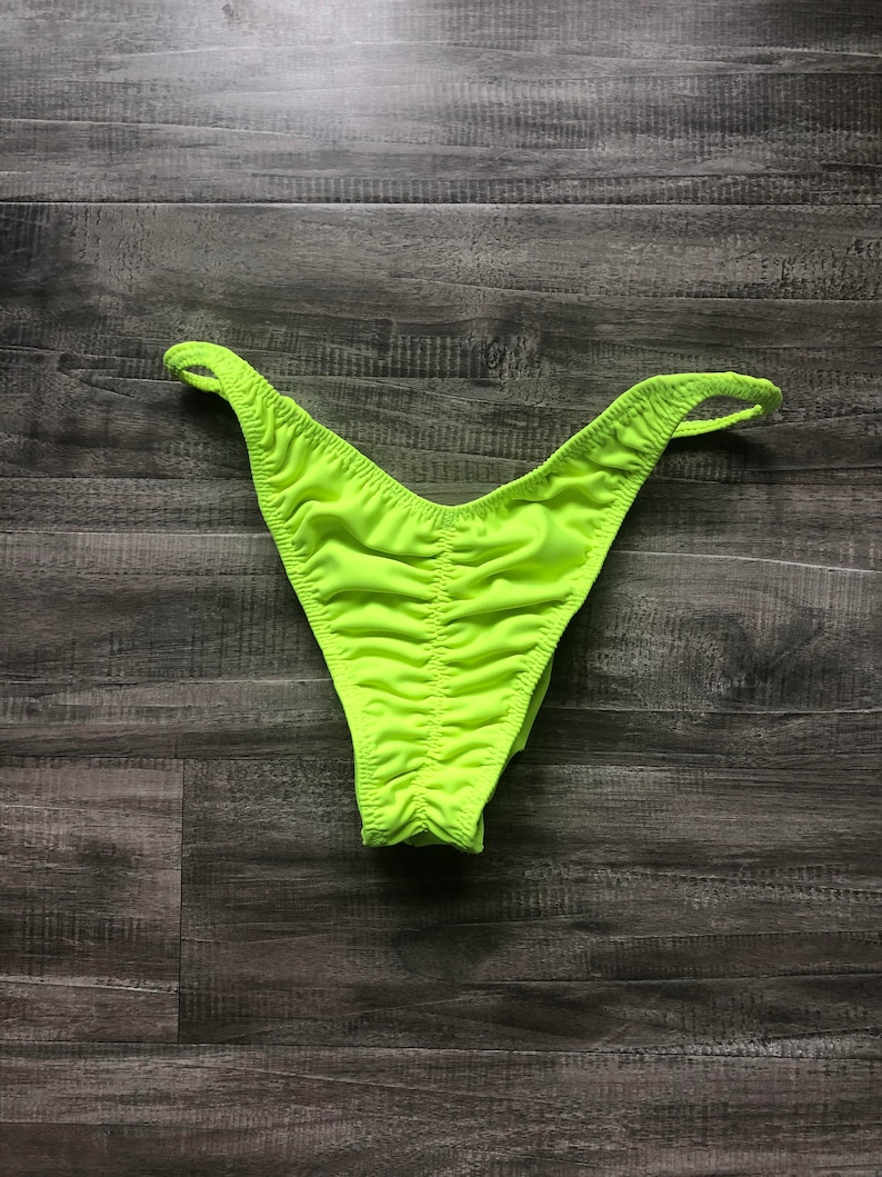 Custom Men's Bodybuilding Posing Trunks Matte Neon - Etsy