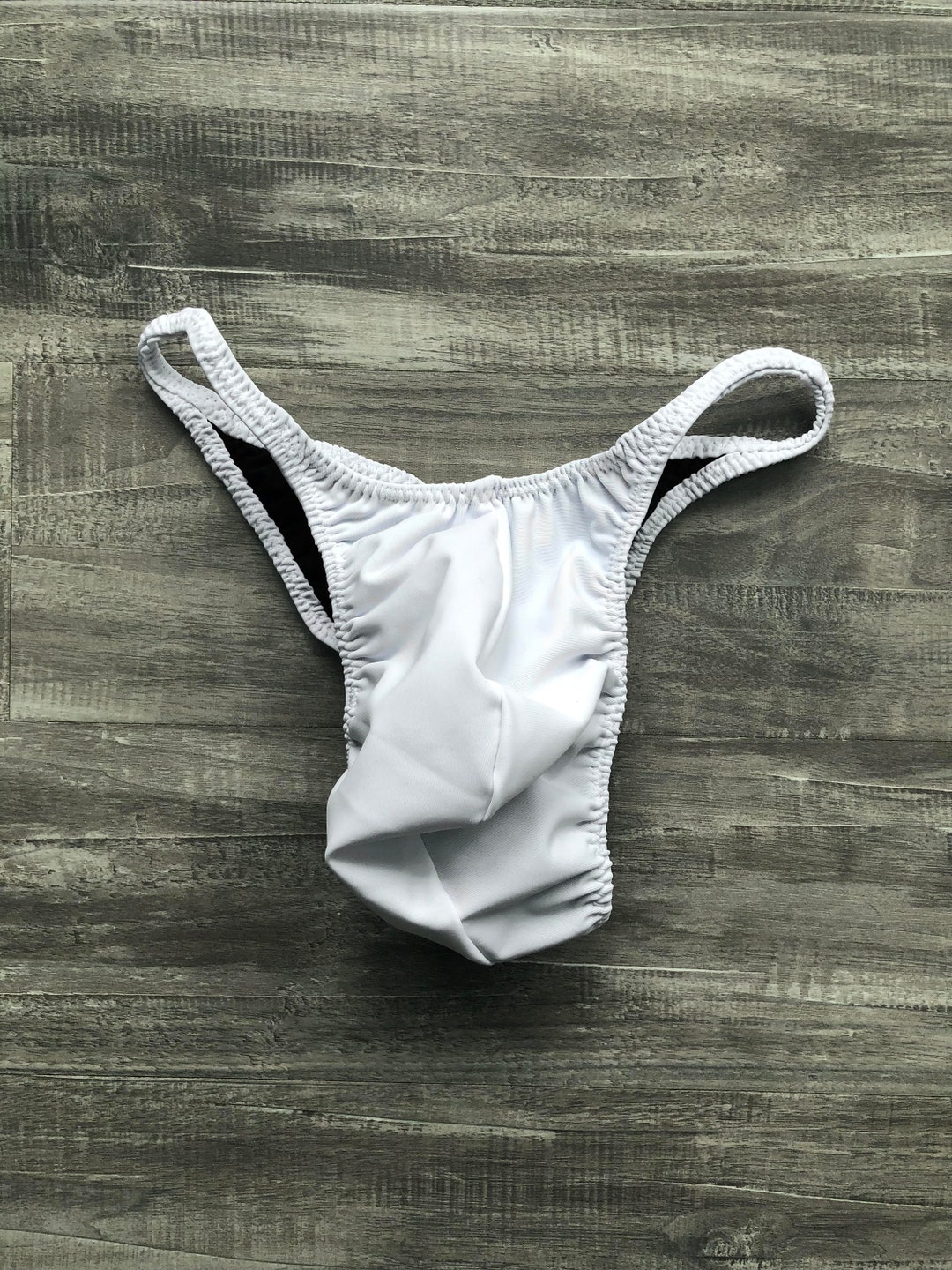 Custom Men's Bodybuilding Posing Trunks - Matte White - Competition ...