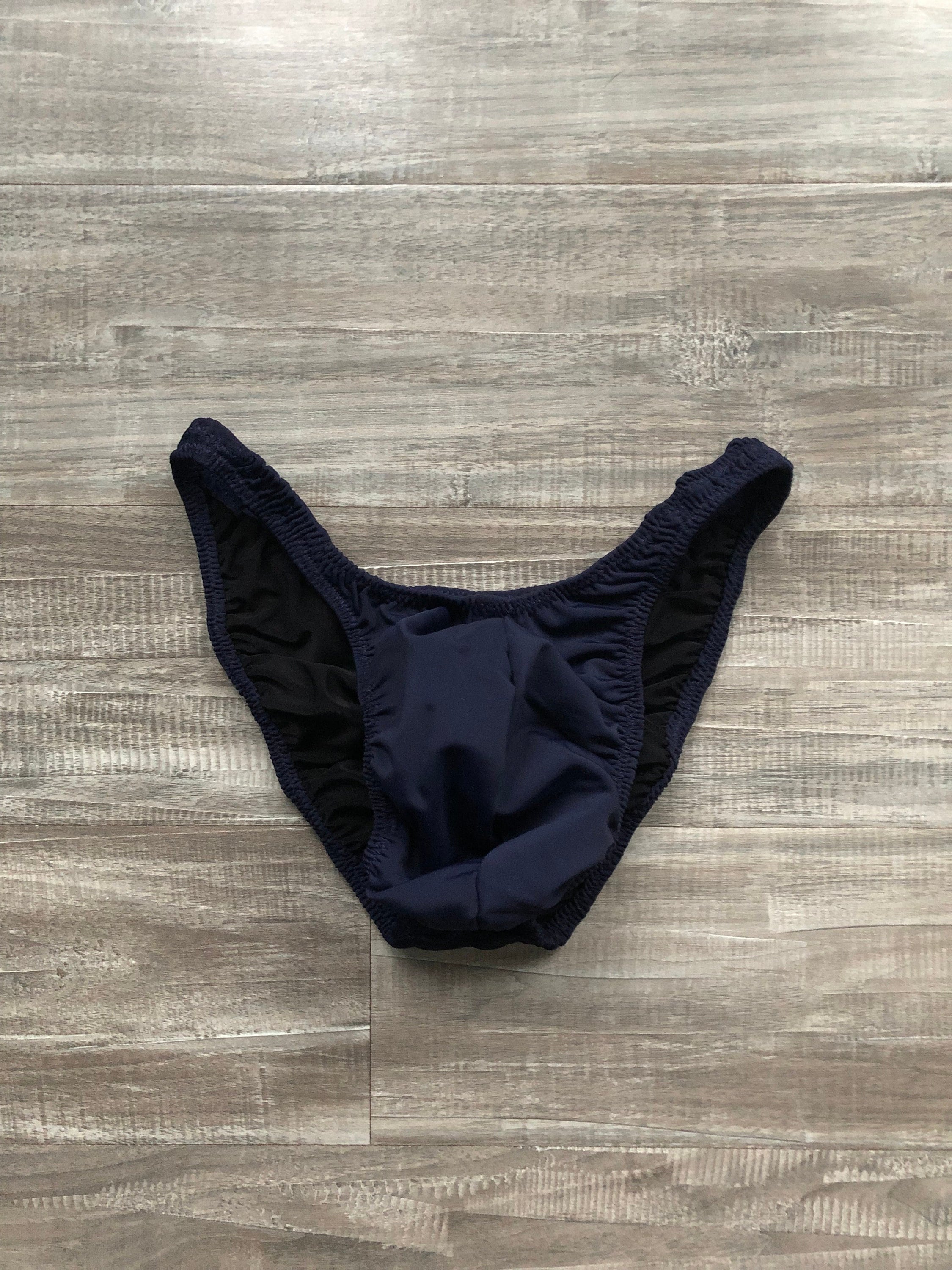 Custom Men's Bodybuilding Posing Trunks Matte Navy Blue | Etsy