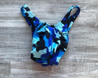 Men's Bodybuilding Posing Trunks Royal Blue NPC, IFBB, OCB Competition ...