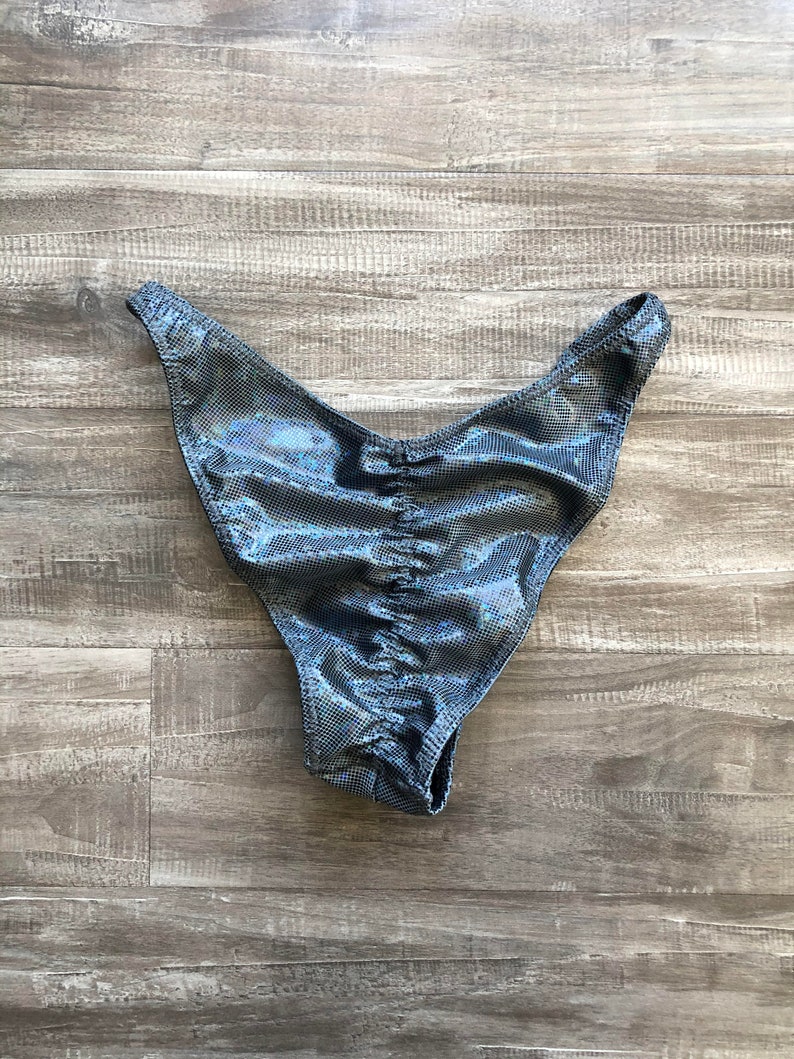 Custom Men's Bodybuilding Posing Trunks Grey Hologram - Etsy