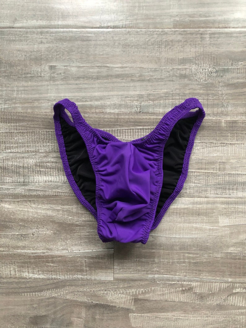 Custom Men's Bodybuilding Posing Trunks Matte Purple - Etsy