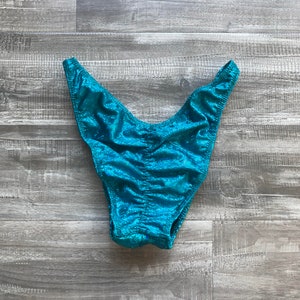 Custom Men's Bodybuilding Posing Trunks - Turquoise - Competition ...