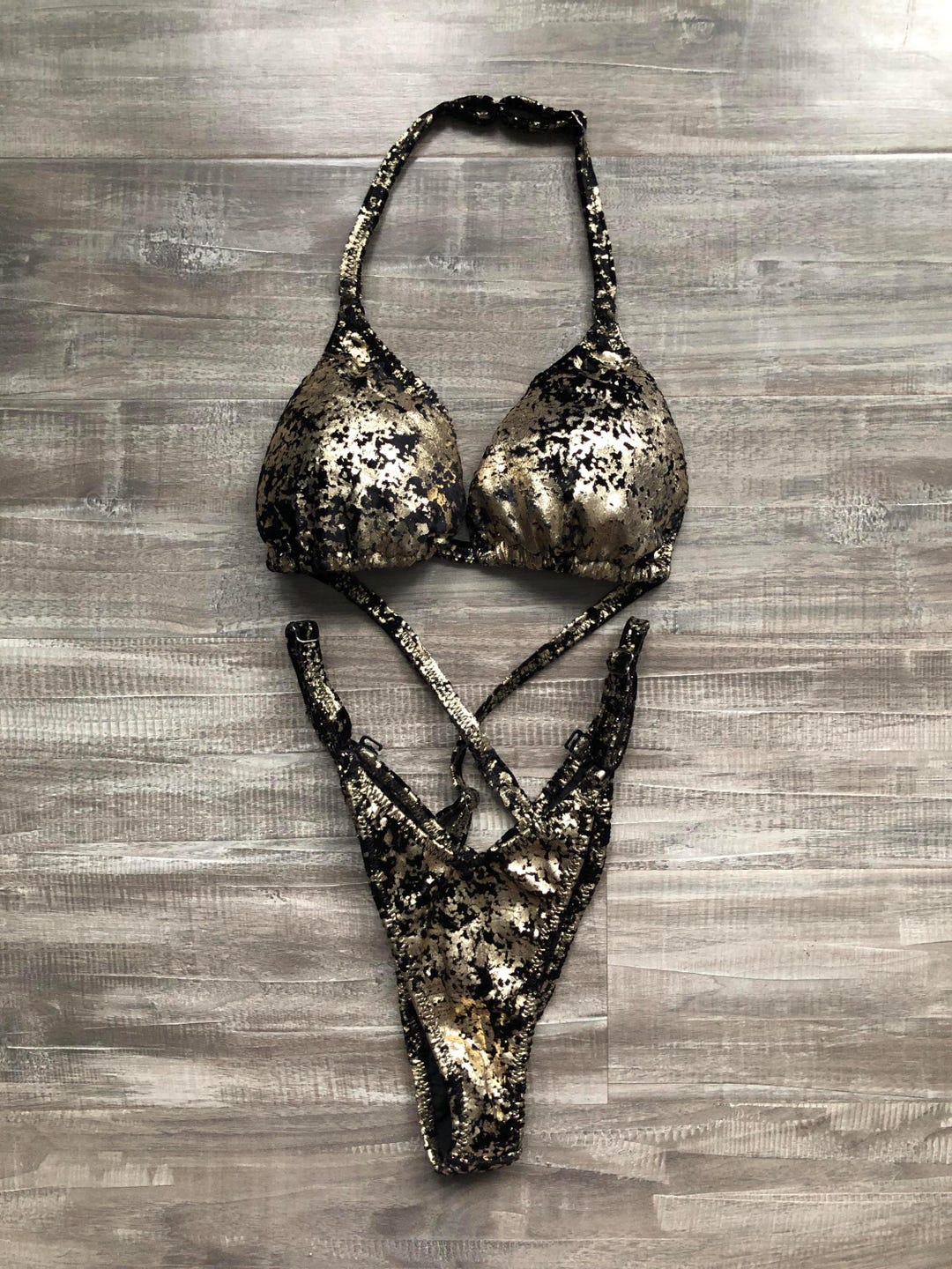 Practice Posing Suit - Black Gold Velvet - Etsy