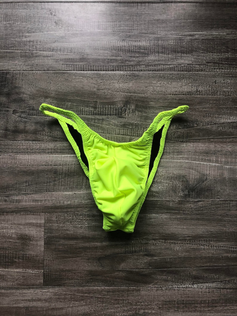 Custom Men's Bodybuilding Posing Trunks Matte Neon - Etsy