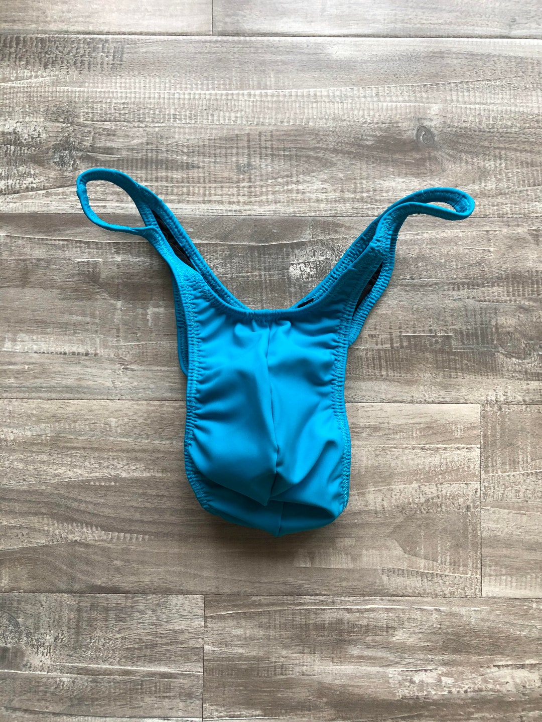 Custom Men's Bodybuilding Posing Trunks - Matte Teal - Competition ...