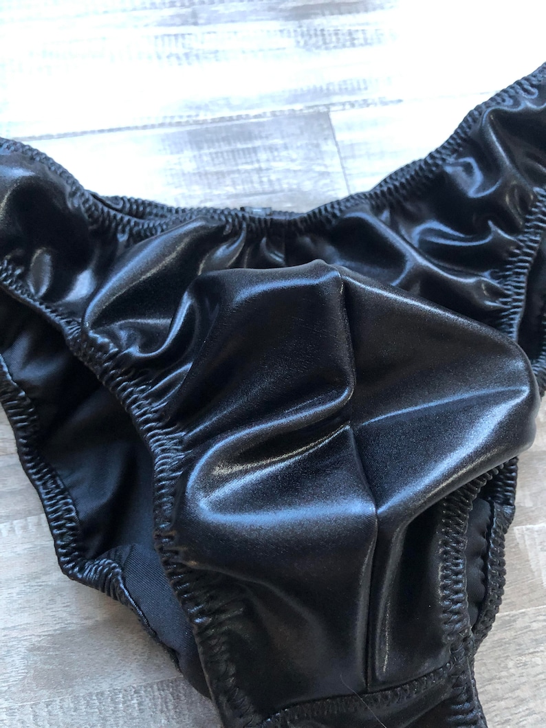 Custom Men's Classic Physique Competition Trunks - Slick Black - Etsy