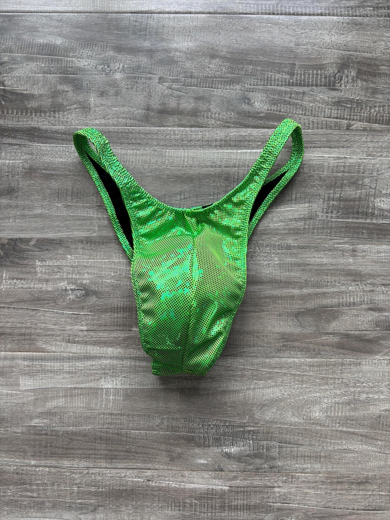 Custom Men's Bodybuilding Competition Trunks - Lime Green - Etsy