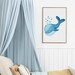 Sea Animals Watercolor, Cute Underwater Wall Print for Kids, Instant ...