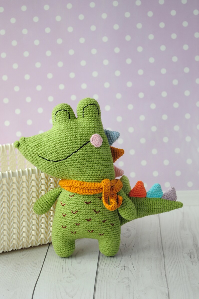 Stuffed Animal Toy Crocodile Birthday Gift for Toddlers - Etsy