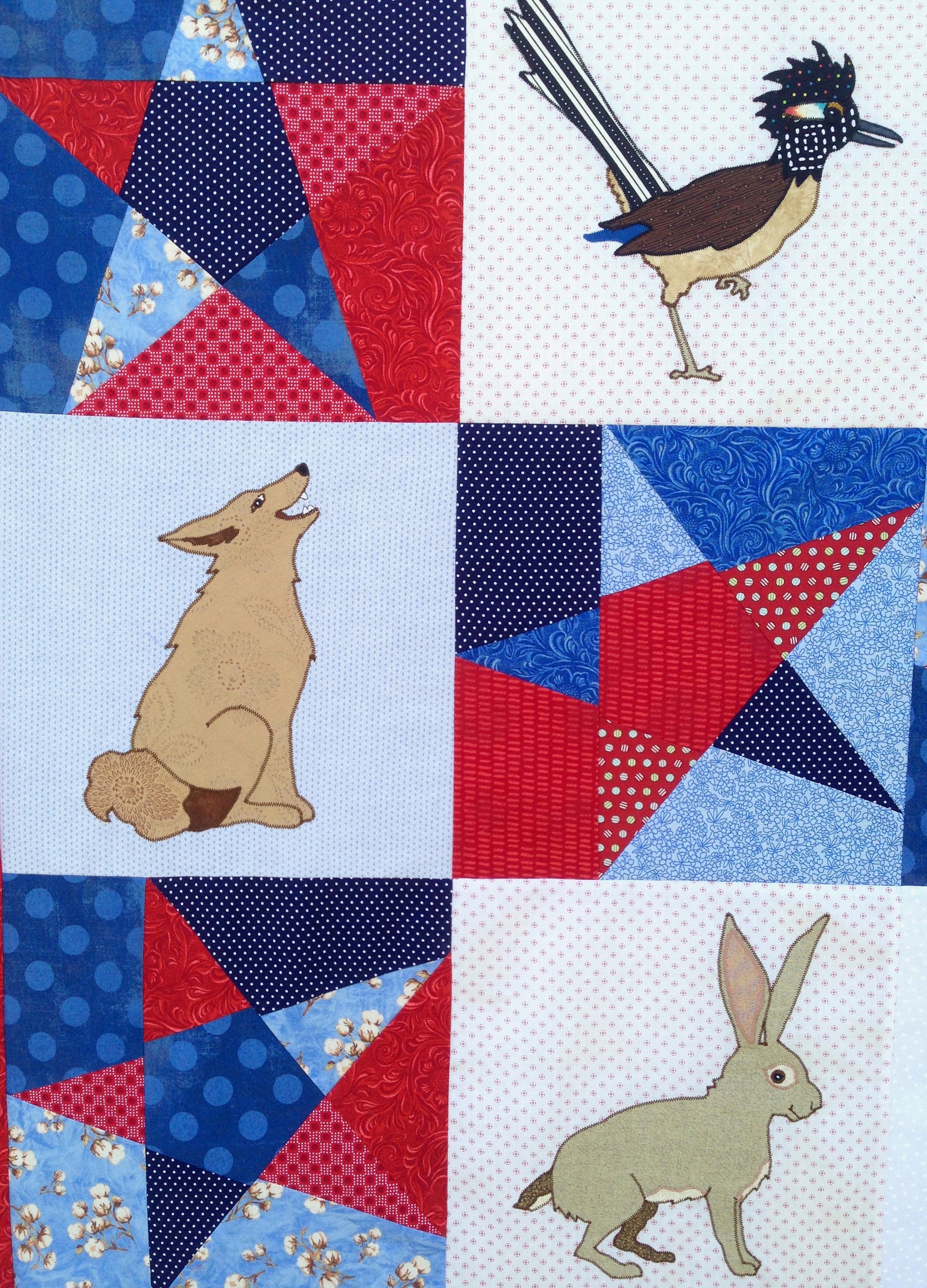 PDF Texas Treasures Applique Quilt PDF Pattern - Etsy