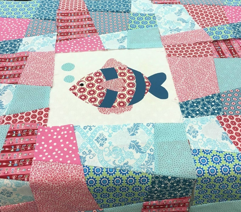 PDF Ocean Friends Applique Quilt Pattern PDF - Etsy