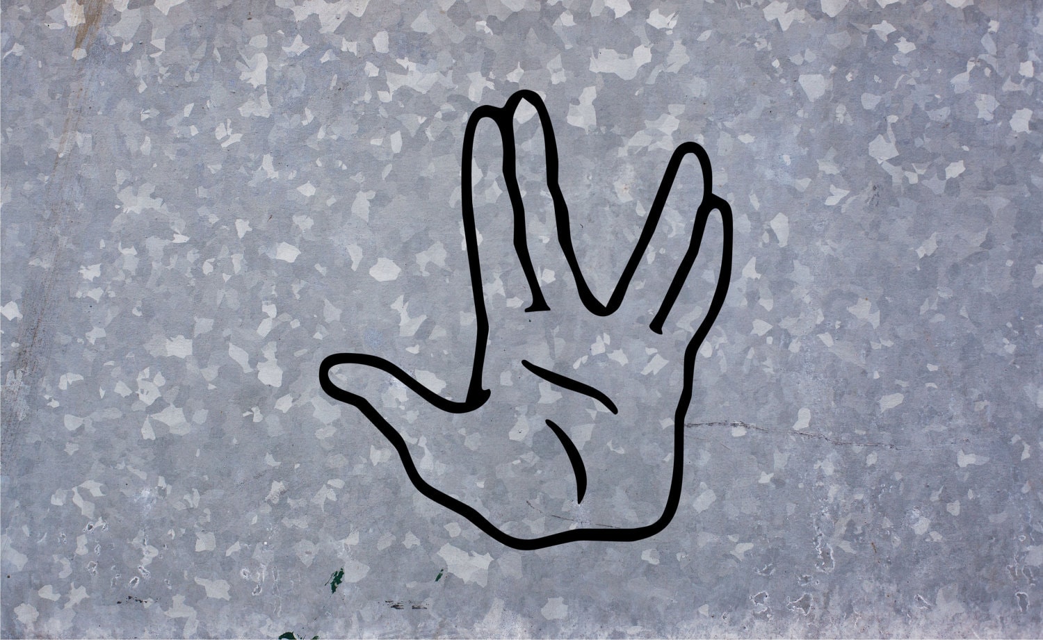 Live Long and Prosper Vulcan Hand Gesture - Etsy