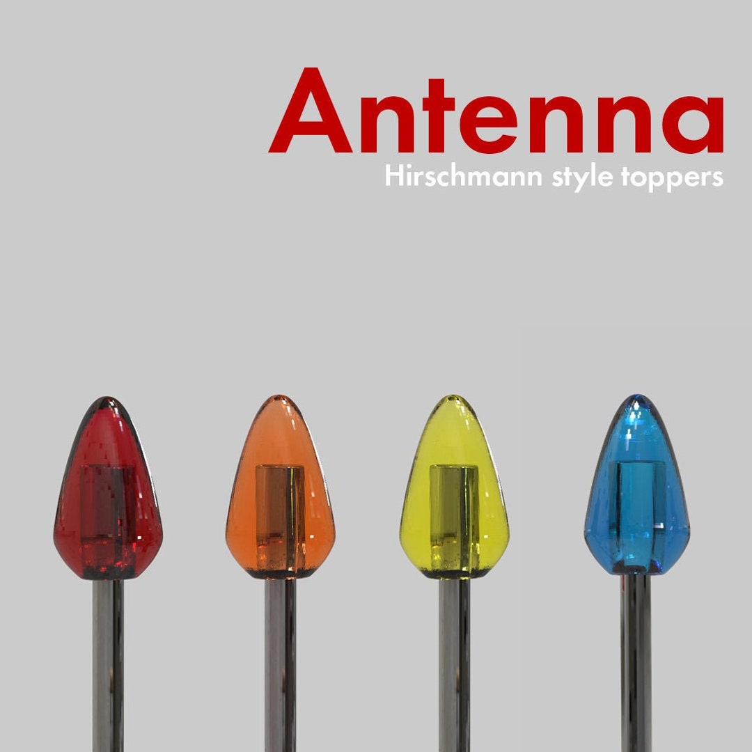 Red Tip Antenna Toppers Etsy
