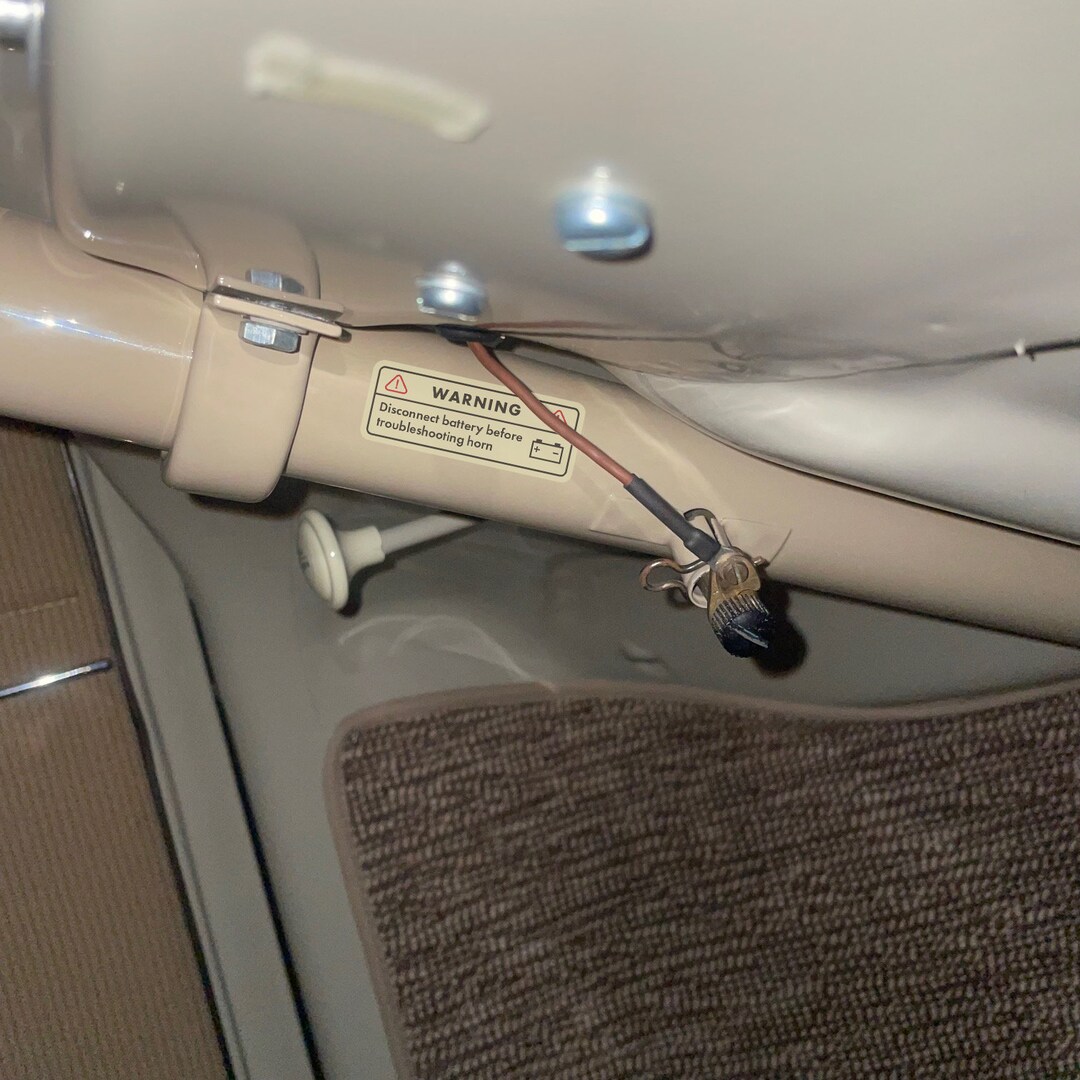 Horn Troubleshooting Warning Decal - Etsy