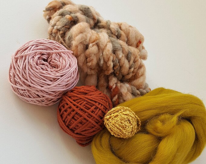 Weaving Pack, Yarn Kit, Diy Weaving Kit, Woven Wall Hanging, Yarn for ...