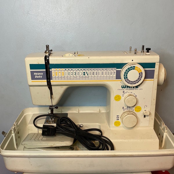 White Sewing Machine - Etsy