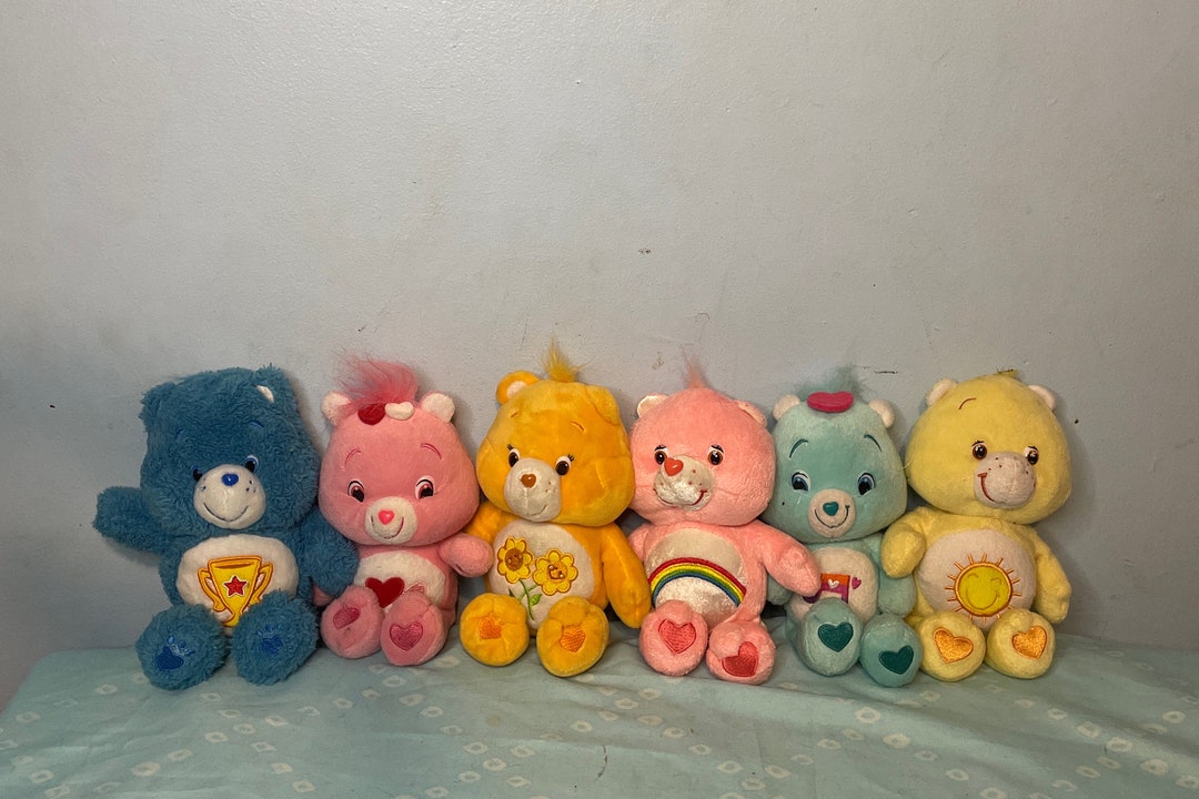 Care Bear Plush Set - Etsy