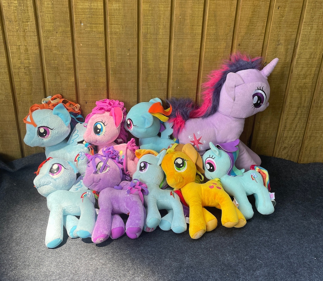 My Little Pony Plush Set - Etsy