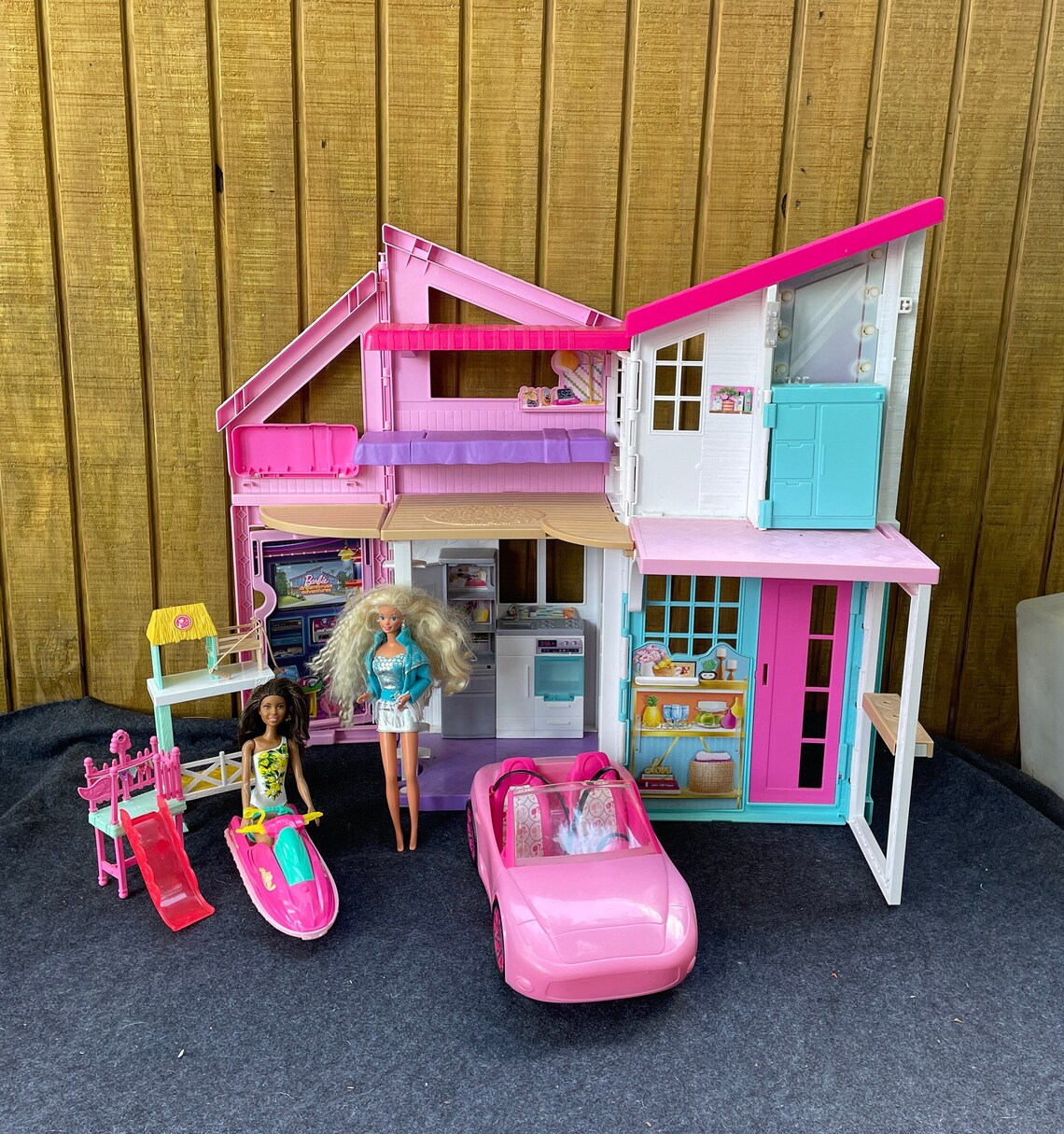 Barbie Malibu Dreamhouse Playset - Etsy