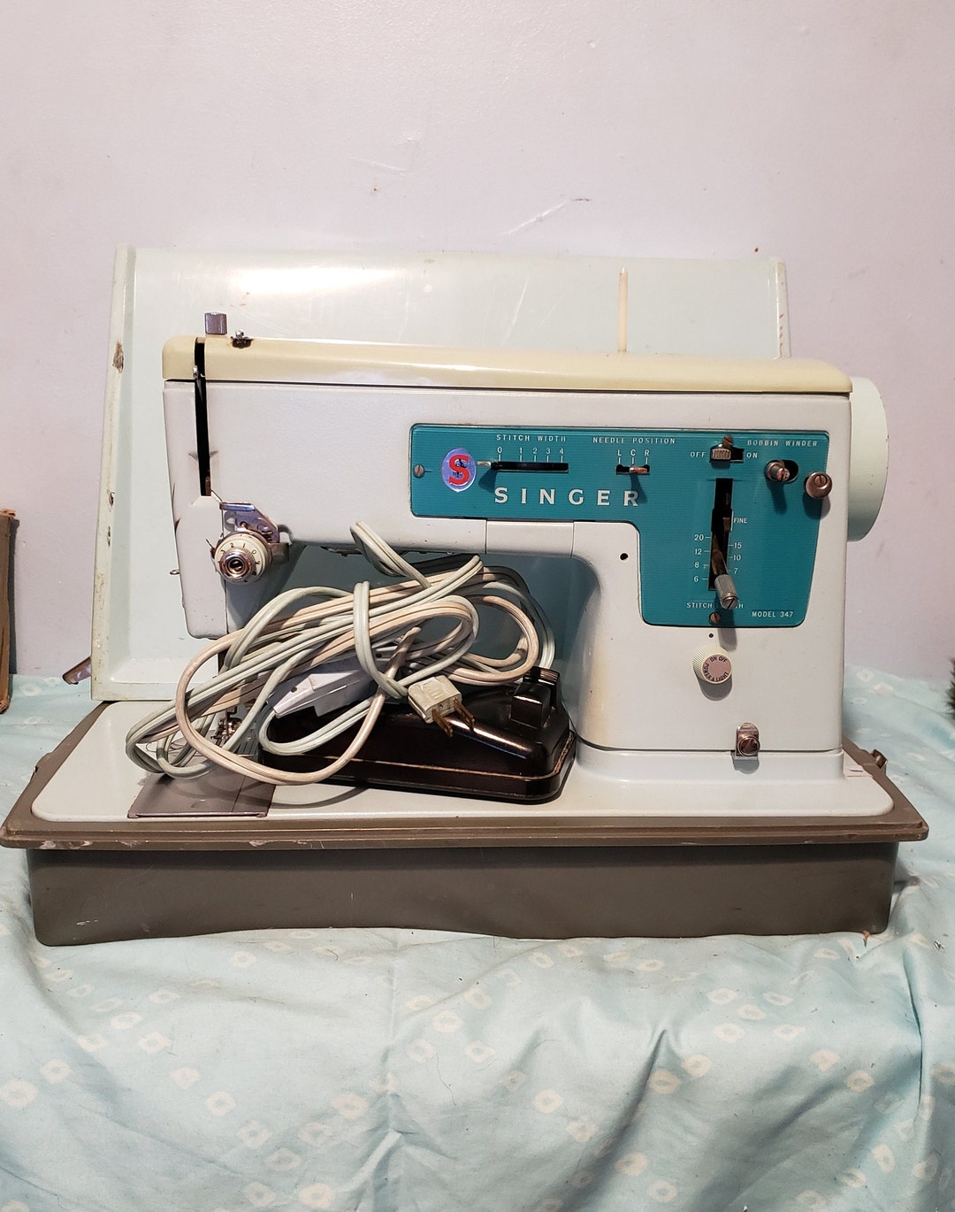 Singer 347 Sewing Machine - Etsy