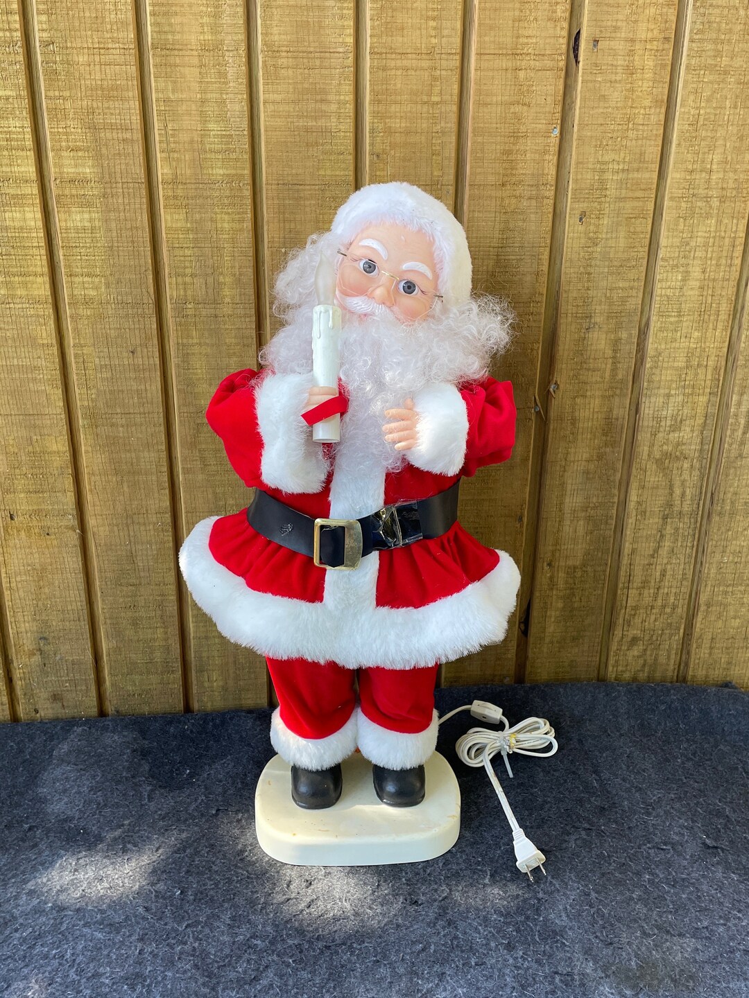 Santa's Best Animated Motionettes Santa Claus - Etsy Australia