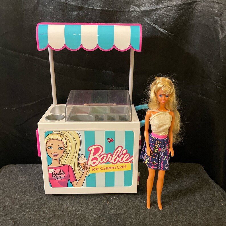 Barbie Ice Cream Cart - Etsy