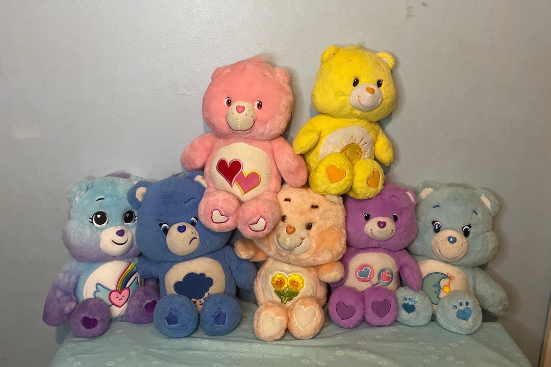 Care Bear Plush Set - Etsy