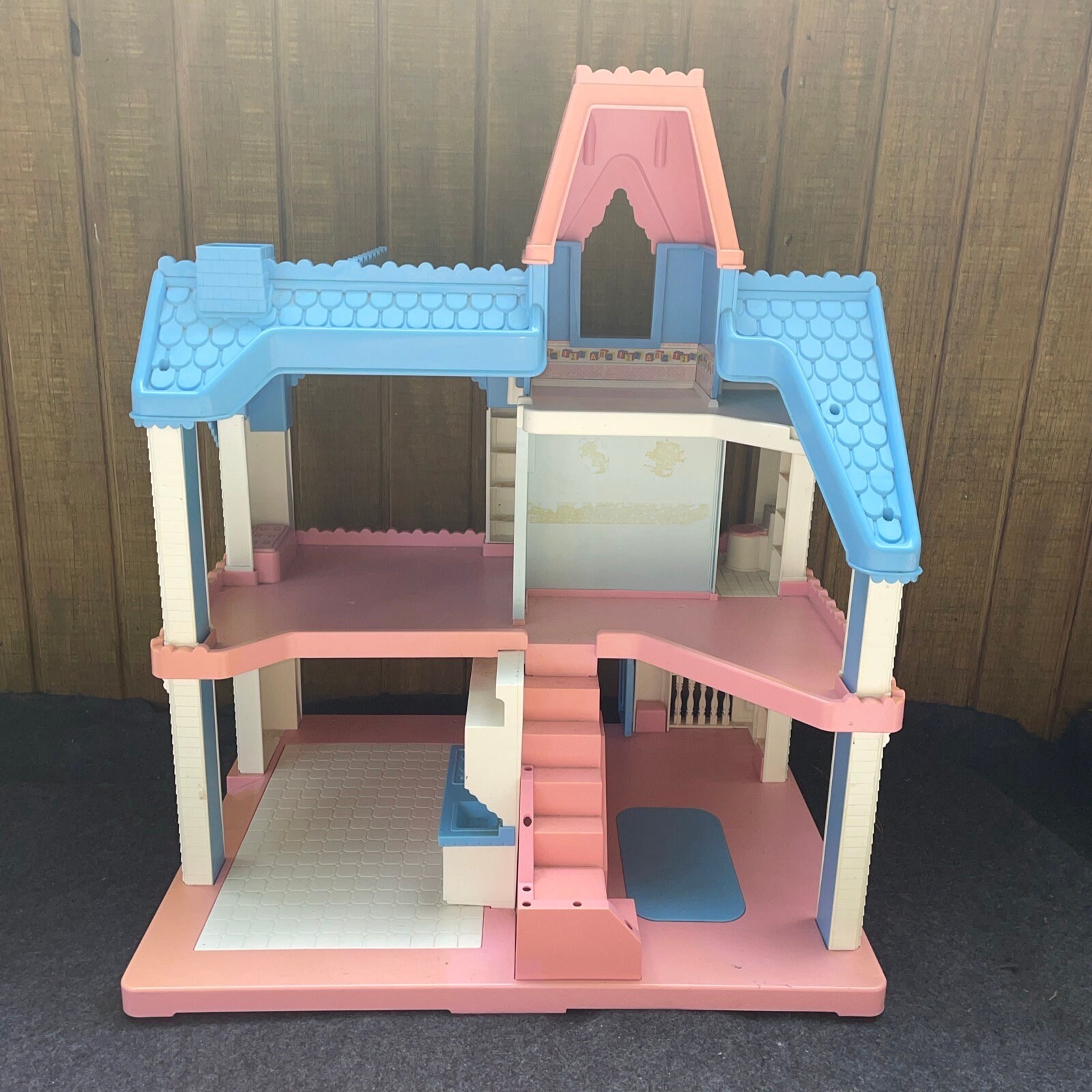 Vintage 1991 Playskool Victorian Style Dollhouse Lot Furniture House - Etsy
