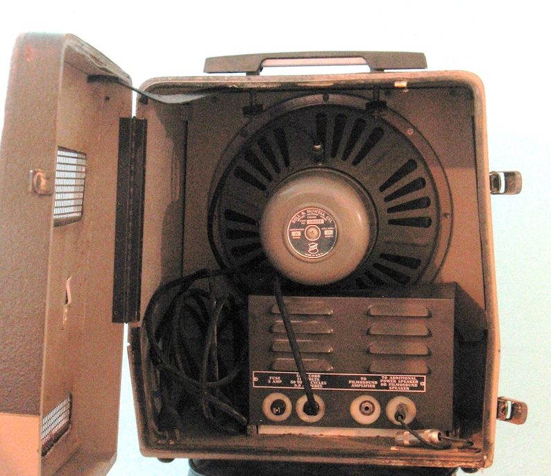 Bell & Howell Filmosound Amplifier W/12 Speaker - Etsy Ireland