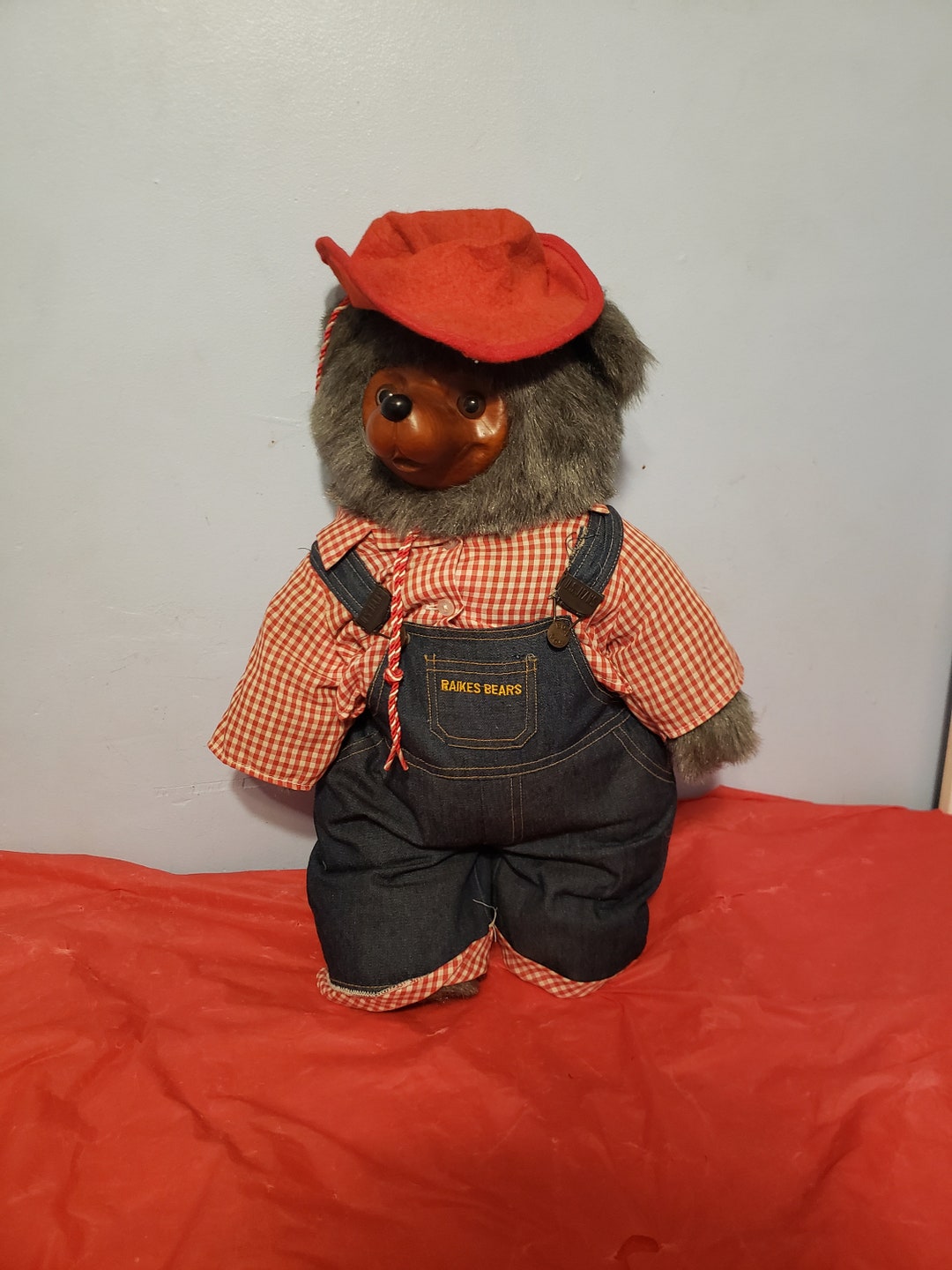 Raikes Huckle Bear Plush - Etsy