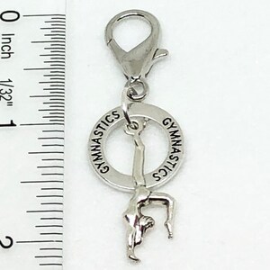 CREATE YOUR OWN Gymnastics Keychain, Gymnastics Charm Key Chain ...
