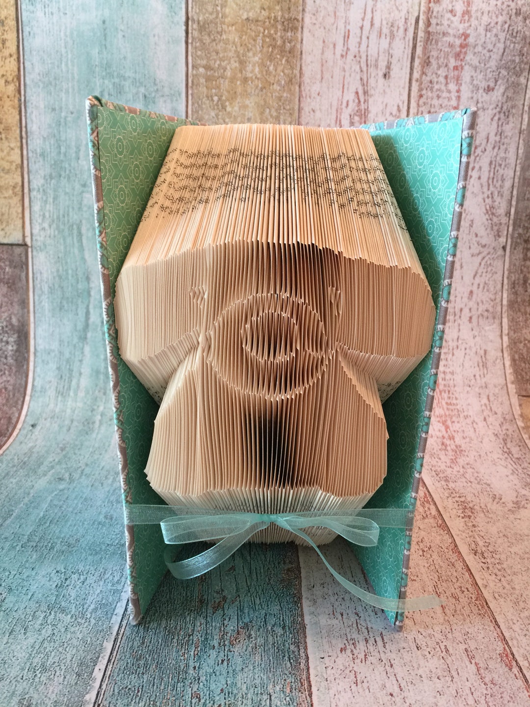 Custom Book Fold - Telephone, Shadow Book, Folded Book Art, Any ...