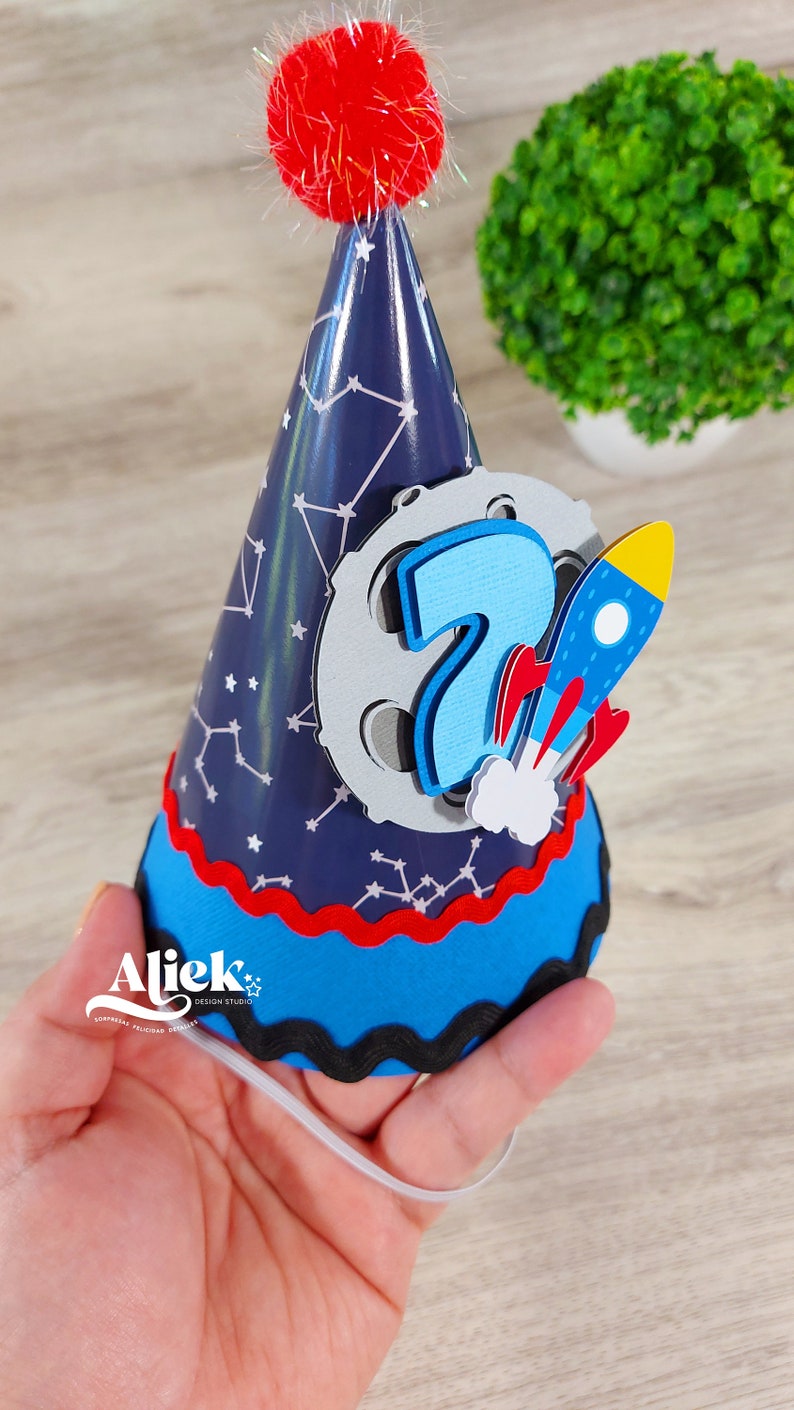 Outer Space Hat Space Hat Space Birthday Hat Outer Space | Etsy