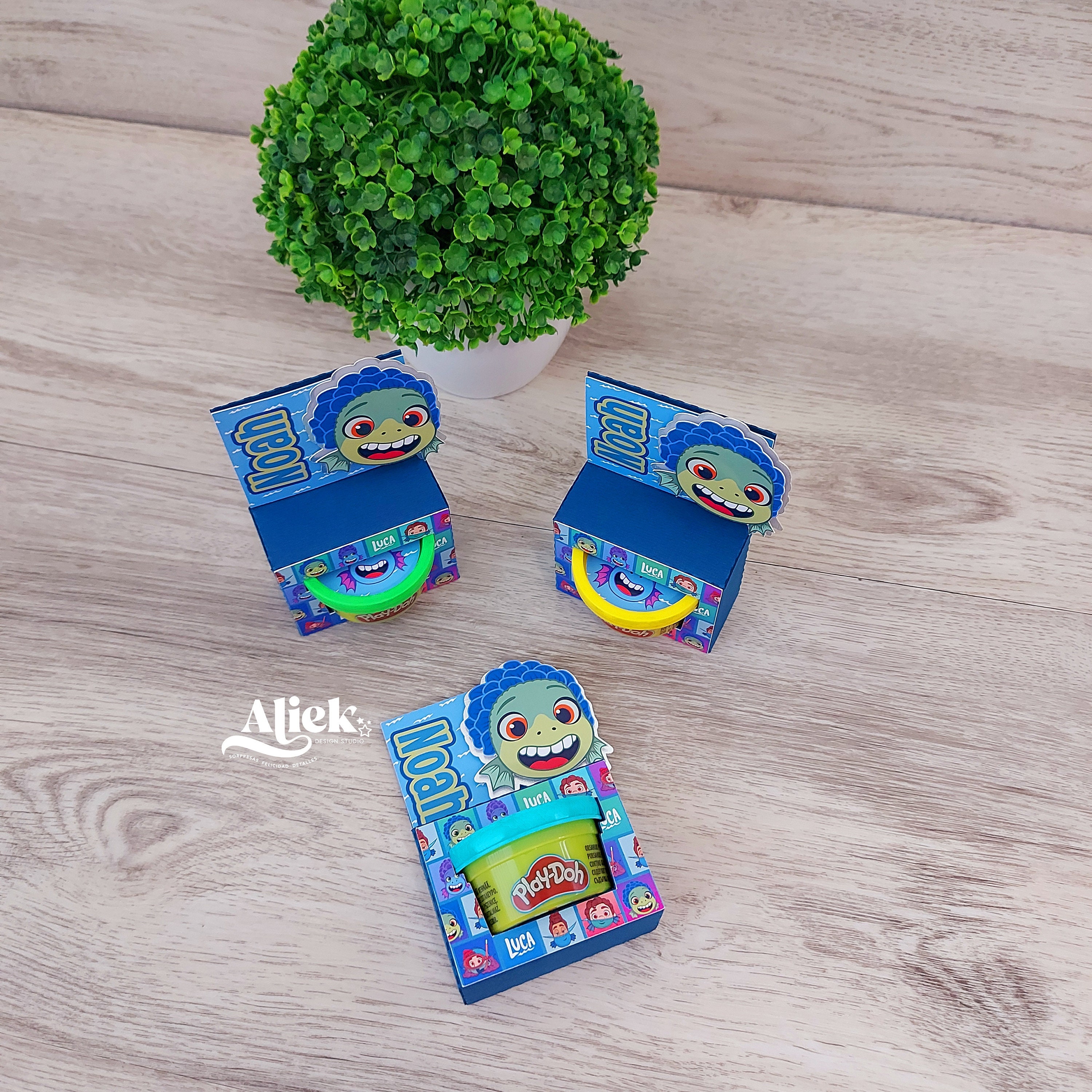 Luca Play-Doh Boxes Play-Doh Play-Doh Box Packs Party - Etsy España