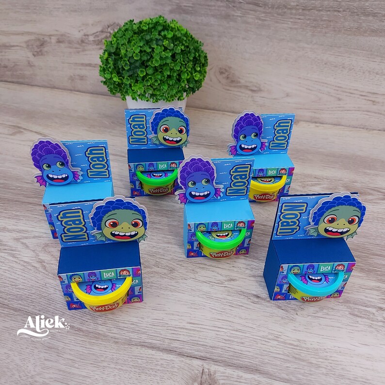 Luca Play-Doh Boxes Play-Doh Play-Doh Box Packs Party - Etsy España
