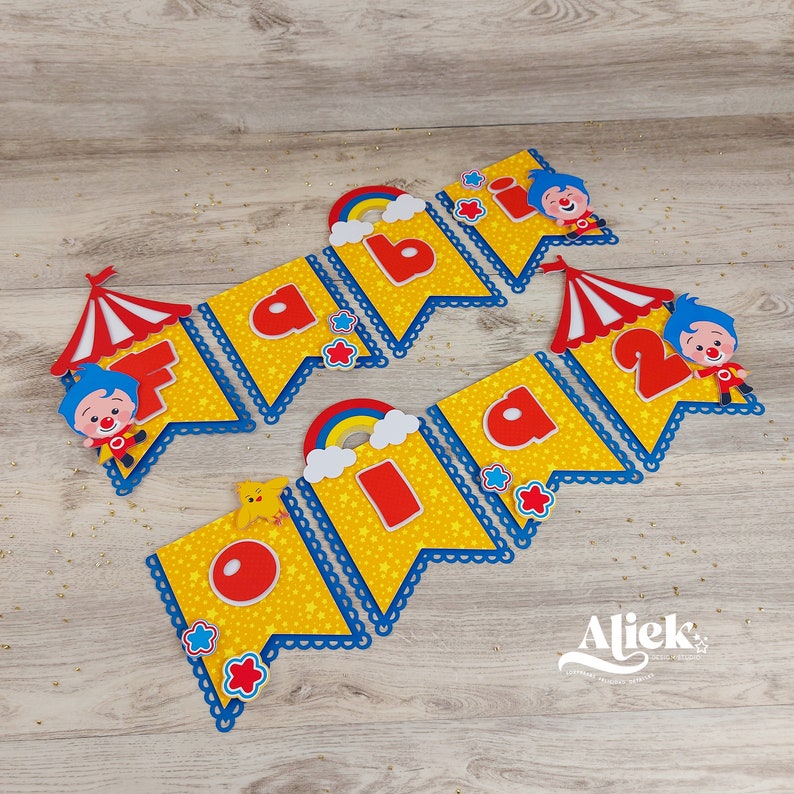 Plim Plim Banner Plim Plim Name Banner Plim Plim Age Banner - Etsy UK